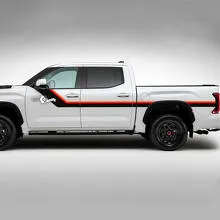 Toyota Tundra TRD Retro Vintage Bed Stripe Vinyl Decals