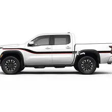 Nissan Frontier Vintage Fender Stripe Vinyl Decal Kit