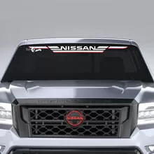 Windshield Decal for Nissan Frontier Pro-4X Vinyl Sticker