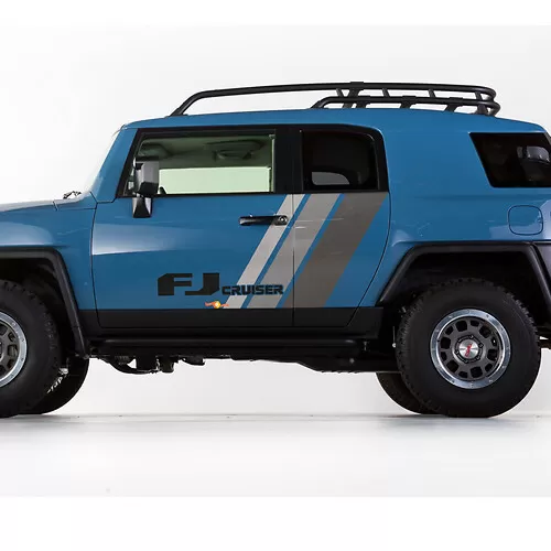 Toyota Land Cruiser Stripes Decals Vinyl Graphic Decals Kit