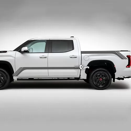 Pair Toyota Tundra Vintage Retro Rocker Panel Bed Side Rear Fender ...