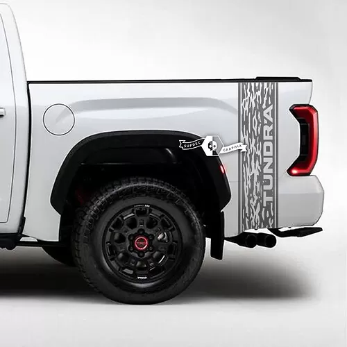 Pair Toyota Hilux 2022 Rally Distressed Side Splash Invincible Bed ...