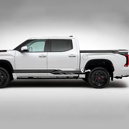 Pair Toyota Tundra Vintage Retro Rocker Panel Doors Bed Side Rear ...