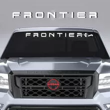 Windshield Nissan Logo Frontier Vinyl Stickers Decals Graphics 2 Colors