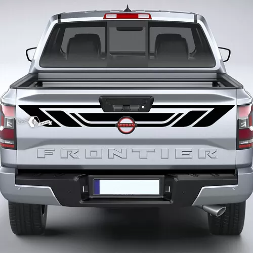 2 PRO-4X 4x4 Off Road Viny Nissan Titan 4-X Decals Stickers