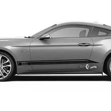 Pair Ford Mustang Mach Rocker Panel Decal Vinyl Sticker Logo Car ...