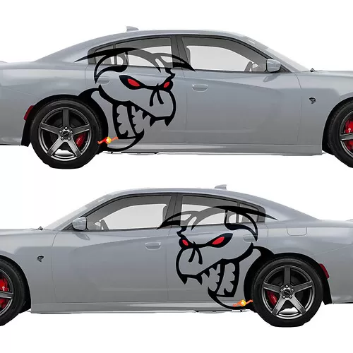 Hellcat Decal ᐈ Dodge Charger Hellcat Decal | SupDec Graphix