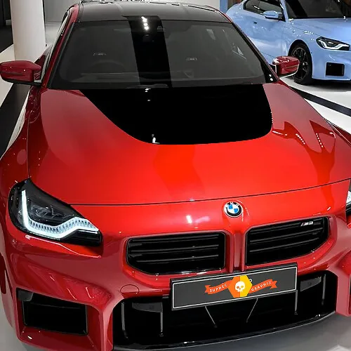 2023 BMW M2 G87 M Performance Hood Wrap Decal Vinyl Sticker