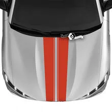 Musclecar Musclecarmodel MACH-E Dual Outline Hood Vinyl Decal Stickers