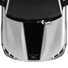 Hood Ford Mustang MACH-E MACH E Straight Logo Outline Decal Vinyl Stickers