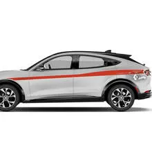 Pair Ford Mustang MACH-E MACH E Front Fender Top Line Stripes Side Door ...