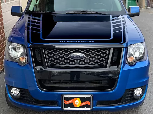 Vinyl decal sticker stripes for Ford Explorer 2010 2011 2012 2013 2015 ...