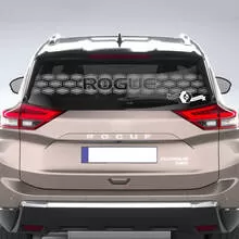 Rear Window Decal for Nissan Rogue Logo Vinyl Sticker Graphic