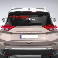 Nissan Rogue American Flag Rear Window Vinyl Decal Sticker