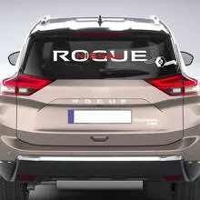 Nissan Rogue Logo Window Vinyl Decal Sticker – Car Graphic