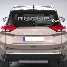 Nissan Rogue Logo Window Vinyl Decal Sticker Graphic