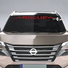 Nissan Rogue Mountains Windshield Vinyl Decal Sticker
