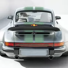 Porsche 964 Singer Turbo Study Style with wide central stripes