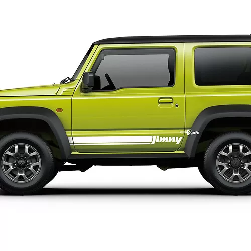 2X SUZUKI JIMNY GRAPHICS STRIPES Custom Colours Available side body ...