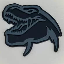 3D Badge Fender Badges Emblem TRX Dinosaur Dodge