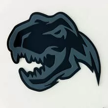 3D Badge Fender Badges Emblem TRX Dinosaur Dodge