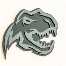 3D Badge Fender Badges Emblem TRX Dinosaur Dodge