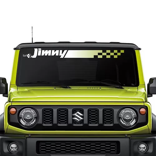 Suzuki JIMNY Windshield Flame decal sticker graphics