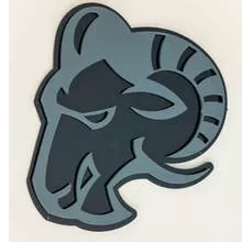 HellRam Ram 3D Badge Fender Badges Emblem