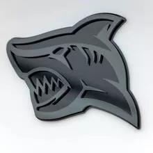 Shark 3D Badge Fender Badges Emblem