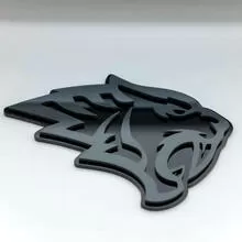 Helltiger Tiger 3D Badge Fender Badges Emblem