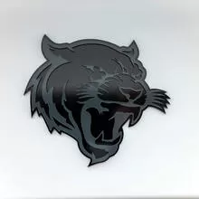 Helltiger Tiger 3D Badge Fender Badges Emblem
