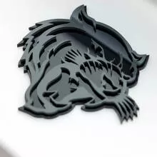 Helltiger Tiger 3D Badge Fender Badges Emblem