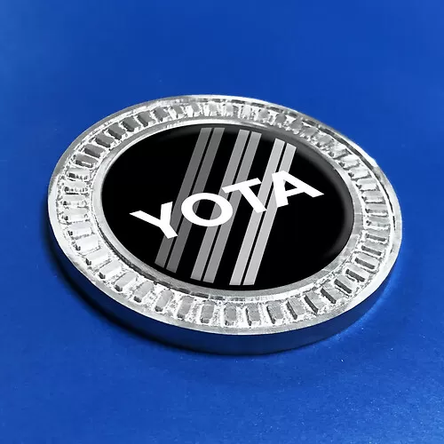3D Badge Toyota Yota Grey and Red TRD Retro Heritage Racing Stripes ...