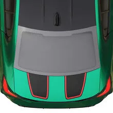 Hood and Trunk CS CSL Style Stripe Decal for BMW M4 M3