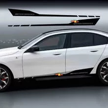 M Performance Decals for SideSkirt fit to BMW 5 Series i5 G60