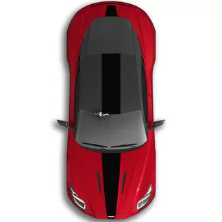 Full Body Aston Martin DB11 Double Stripe Hood Roof Trunk Vinyl Decals ...