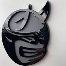 Custom 3D Badge Drag Bee Dodge Charger Challenger logo Fender Badges Emblem