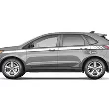 Ford Edge Line Strobe under the Windows Vinyl Rocker Panel Stripes body ...