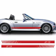 Pair BMW Z3 strobe stripes Side Doors Vinyl Decal Sticker