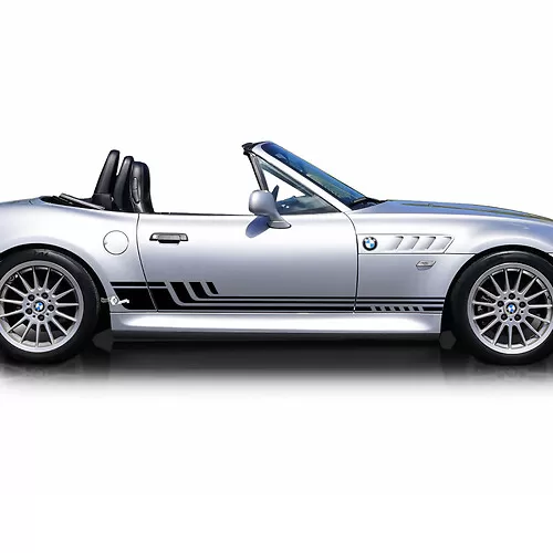 Pair BMW M2 M240 G42 F22 F87 M Performance Modern Side Stripe Doors ...