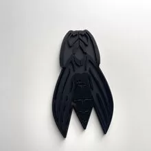 Custom 3D Badge Bee Wasp logo Fender Badges Emblem