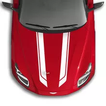 Aston Martin DB11 Hood Wing Vinyl Decals Stickers