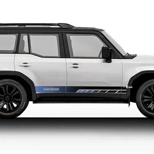 Toyota Supra MKV A90 A91 Doors Side Racing Stripes Graphics Decals Stickers