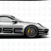 Porsche 911 Huge Side Logo Decal Sticker