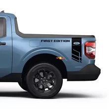 Pair Side Bed Ford Maverick First Edition Vinyl Logo Decals Stickers ...