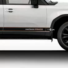 Toyota Land Cruiser Prado Vintage Style Stripes Decals Vinyl Graphic ...