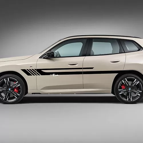 BMW M4 M3 G82 G83 M Performance Side Doors Stripe M vinyl decal sticker