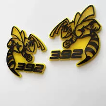 Hornet Bee 392 3D Badge – Custom Fender Badges Emblem for Cars & Trucks