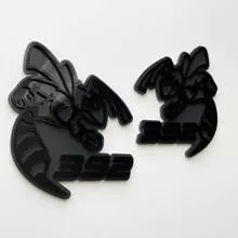 Hornet Bee 392 3D Badge – Custom Fender Badges Emblem for Cars & Trucks