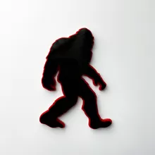 Yeti Sasquatch Bigfoot 3D Badge Fender Badges Emblem